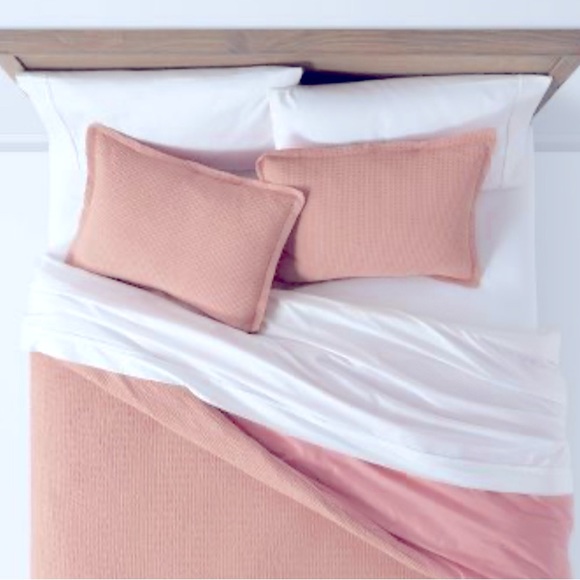 Threshold | Bedding | Threshold Waffle Weave King Sham Set Of 2 Warm ...